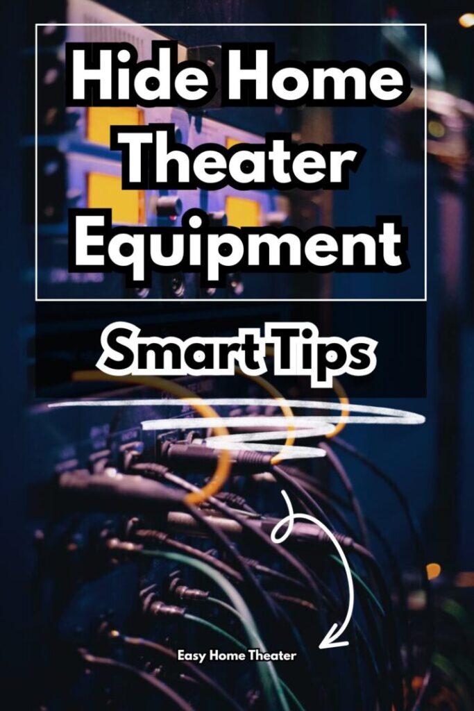 Hiding Home Theater Equipment - Easy Home Theater